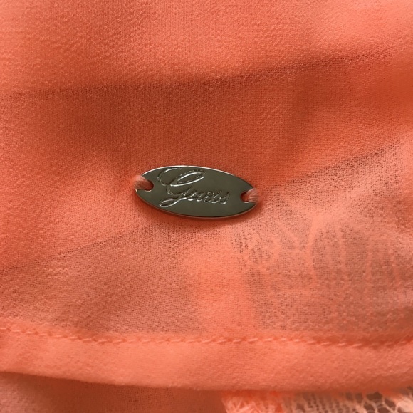 Guess | Tops | Bright Coral Guess Tank | Poshmark